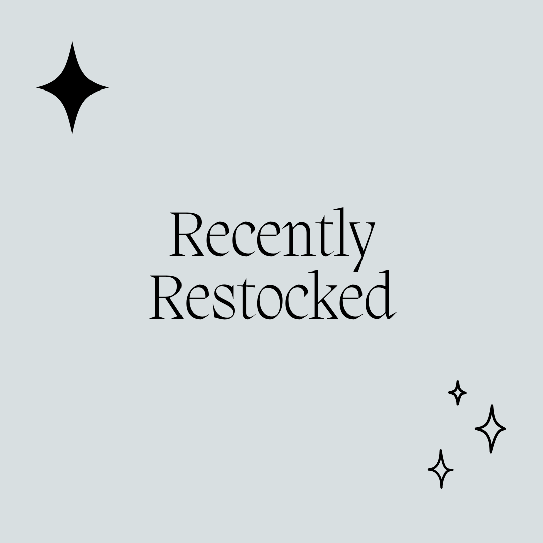 Recently Restocked