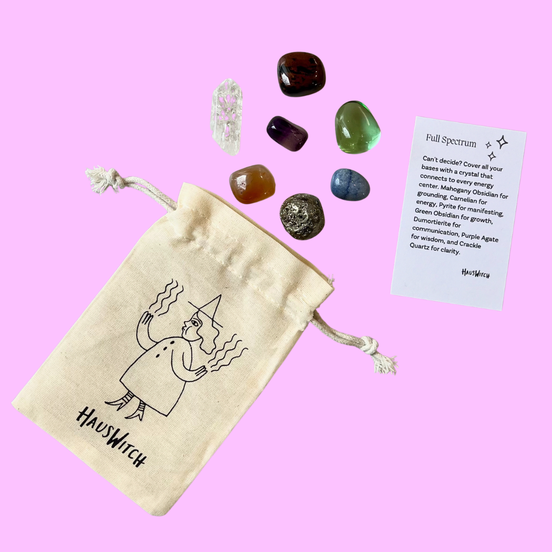 Full Spectrum Crystal Spell Pouch